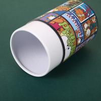China Custom Foam Paper Composite Cans 200mm Diameter 2mm Thickness Embossed Food Grade Packaging for sale