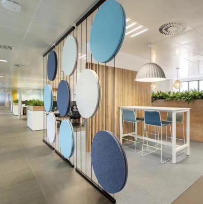 China soundproof wall panels acoustic dampening panels Non-Woven Acoustical Panel Absorptive Materials Sound Diffusion Sheet for sale