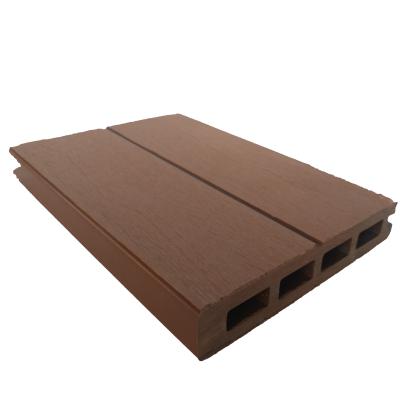 China Tablas de cubierta de WPC impermeables a bajo mantenimiento con características ecológicas resistentes al fuego en venta