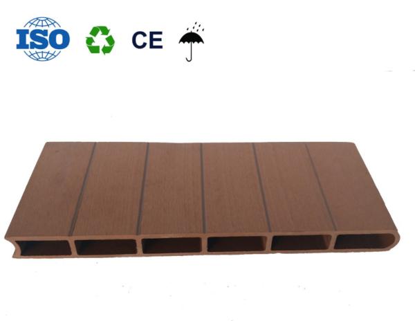 Quality High Plasticity Moistureproof Wood Plastic Composite Exterior Wall Panel for sale