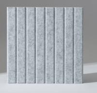 Quality PET Wall Board Tiles Slat Wall Paneling, Felt Bulletin Board Tiles for Office for sale