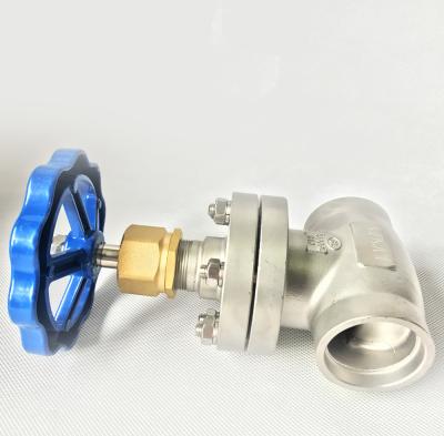 Cina Sistema criogenico di globo di DN40 CryogenicStainless gambo d'acciaio della valvola del breve in vendita