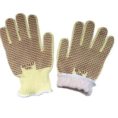 China Kevlar Outer Cotton Inner Heat Resistant Silicone Cooking Gloves heat resistant oven gloves with fingers for sale