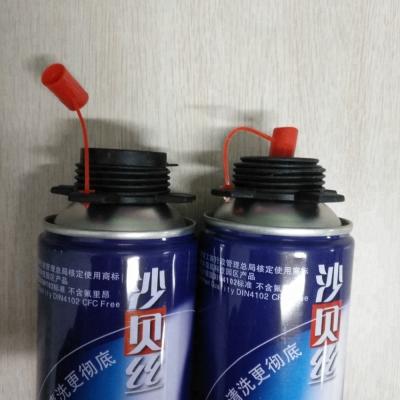 China líquido de limpeza da espuma de poliuretano 600ml, líquido de limpeza da arma da espuma do pulverizador para remover a mancha à venda