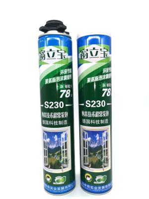 Cina Spruzzo di trattamento veloce del riempitore della schiuma, sigillante espandentesi del poliuretano 750ml in vendita
