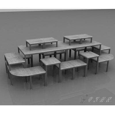 China TGL Gondola Store Shelving , ODM Supermarket Display Stand Steel Wood Material for sale