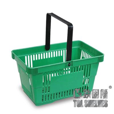 Cina Cavo Mesh Metal Shopping Basket Zinc della vendita al dettaglio o cromato in vendita