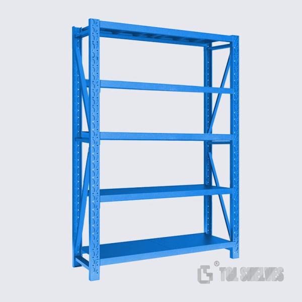 ODM Heavy Duty Metal Shelves , Industrial Warehouse Storage Racks H1830×W914×D457mm
