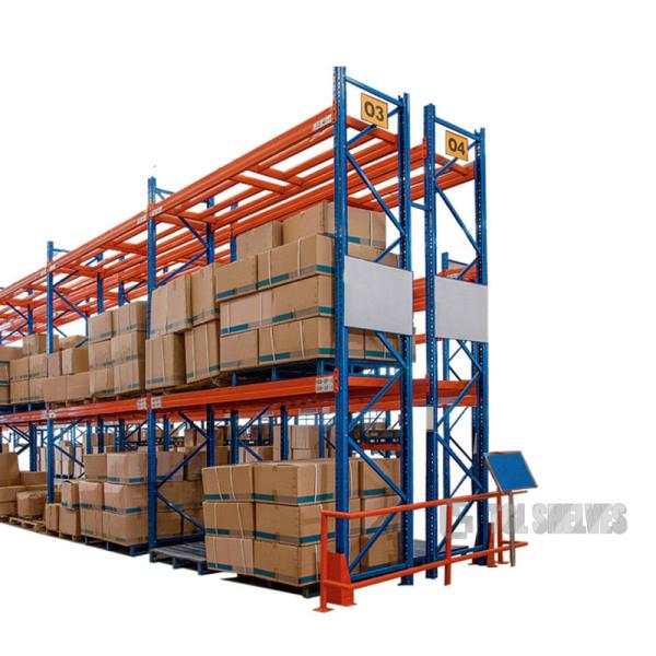 ODM Heavy Duty Metal Shelves , Industrial Warehouse Storage Racks H1830×W914×D457mm