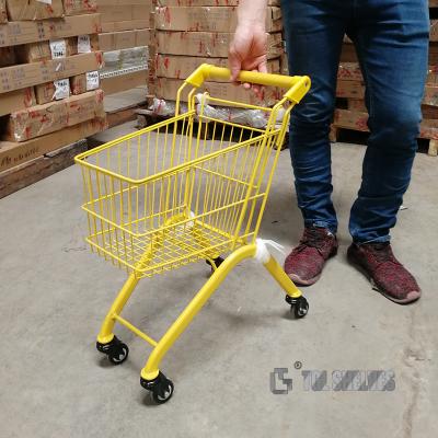 Κίνα 30L μίνι καροτσάκι κάρρων αγορών για τον υλικό cOem χαλύβδινων συρμάτων παιδιών προς πώληση