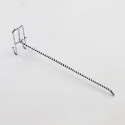 Cina Il ferro che accantona gli accessori singolo Pegboard aggancia il rivestimento dello zinco di lunghezza di 10cm 20cm in vendita