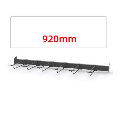 Cina I ganci lunghi di Antivari Pegboard della metropolitana anneriscono la superficie di Chrome dello zinco di dimensione di 660mm 920mm in vendita