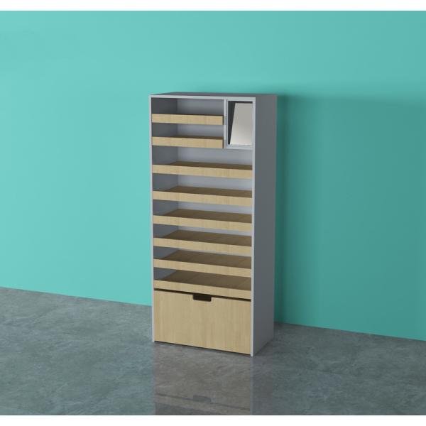 Het aangepaste Houten Rek van de de Plankenopslag van de Gondelvertoning voor Detailhandel