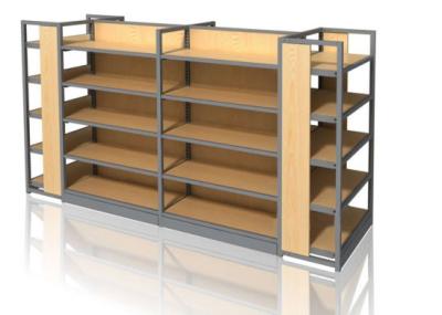China Custom Steel Supermarket Shelf Shop Display Rack Powder Coating for sale