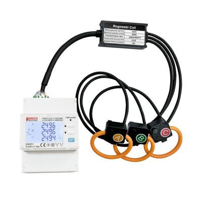 China High Accuracy 0.5% Flexible Rogowski Coil Current Transformer Split Core 0.333V Output for sale