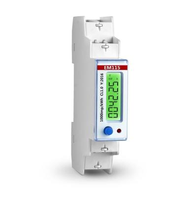 China 18*104.5*60 DC Connected Smart Electric Modbus Energy Meter EM115-Mod-PO 230V 5 45 A for sale