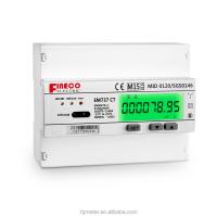 China 7 DIN Modules Single Phase Digital Electric Panel Meter DC Voltage 100A RS485 for sale