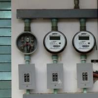 China Class 1 Accuracy ANSI Multifunction Socket Energy Meter 200A 120/240V AC for sale