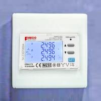 China MID Approved EM4372 3 Phase Power Analyzer Energy Meter 65A Modbus RS485 for sale