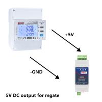 China MID Approved EM4372 3 Phase Power Analyzer Energy Meter 65A Modbus RS485 for sale