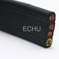 China Rubber Crane Cable ECHU Flat Cable for sale