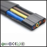 China 4 Core Flexible Flat Crane Cable, ECHU Cable for sale