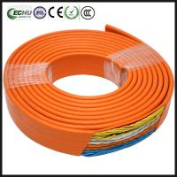 China Bunch Core Flat Elevator Cable, ECHU Traveling Cable for sale