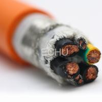 China Shield Flexible Control Cable Orange 300/500V PVC Super Flexible Power Chain Cable for sale