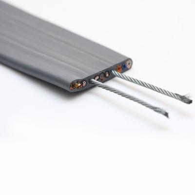 China CCTV Cable for Elevator, flat traveling video cable, ECHU Flat Cable for sale