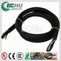China Round Crane Cable with Two Steel Ropes 300/500V 450/750V ECHU Flat Cable for sale