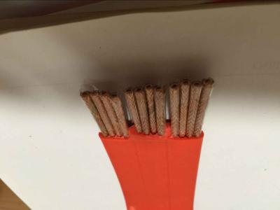 China Flat Shield Elevator cable 12G1.5, Each Core Shield Flat Cable for sale