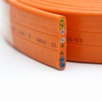 China Flat Elevator Control Cable, Traveling Elevator Cable, Flat Cable, ECHU Cable for sale