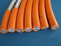 China High Flexible PVC Drag Chain Cable ECHU Towline Cable 300/500V 7 Million Bending Life for sale