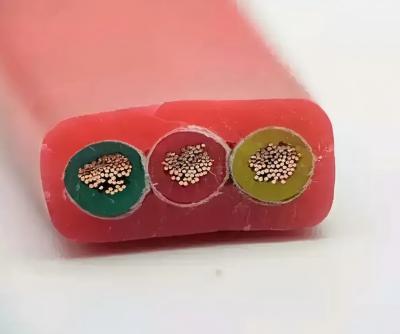 China ECHU Rubber Flat Traveling Cable YCB for sale