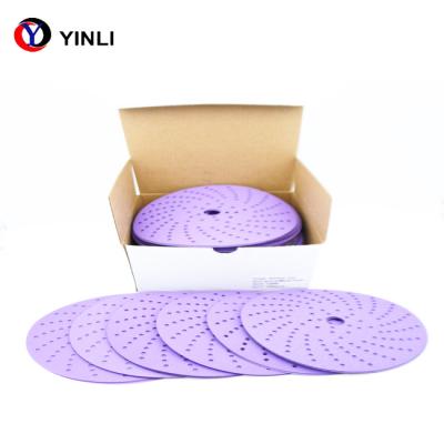 China 17 discos de lixamento dos furos 150mm Grit Aluminum Oxide Fiber Disc 2000 à venda