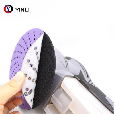 China 737U roxo 3m almofadas de lixamento dos discos de 3 polegadas para Cubitron Hookit à venda