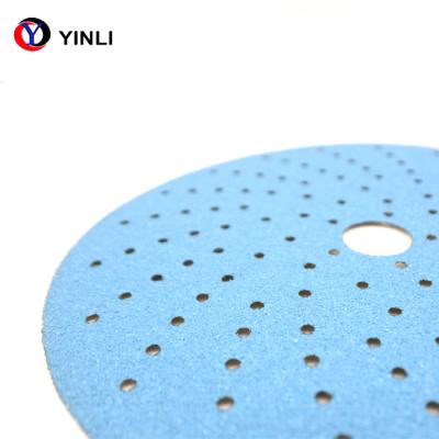 China Furo 60 Grit Sanding Disc do gancho de 6 polegadas e da lixa 17 do laço à venda