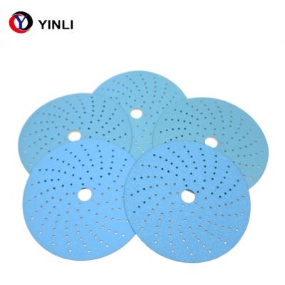 China 125mm disco de lixamento 80 Grit Hook And Loop Sandpaper de uma zircônia de 5 polegadas à venda