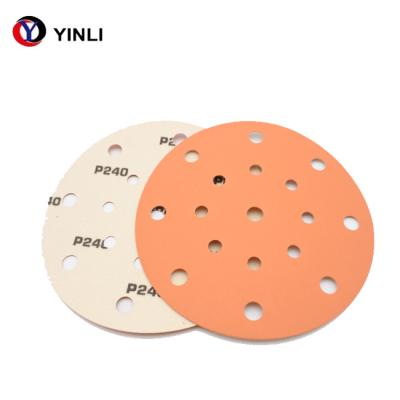 Cina I dischi d'insabbiamento del giro a 5 pollici abrasivo di 125mm puliscono per gli accessori di lucidatura dell'automobile in vendita