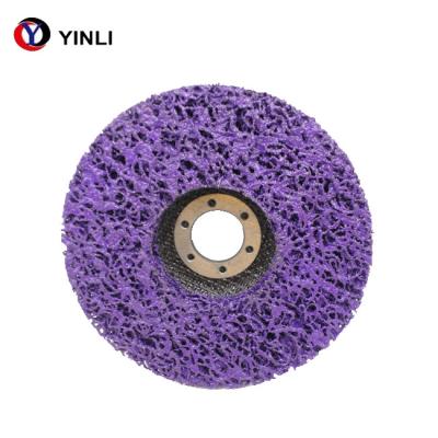 Cina smerigliatrice di angolo porpora a 4,5 pollici di 115mm Paint Removal Disc per l'eliminazione della pittura in vendita