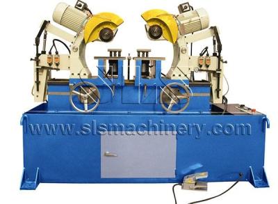 China Pneumatic Double Head Cold Saw Machine for sale