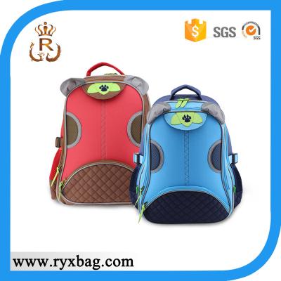 China Korean cute bear shaped school bag for sale