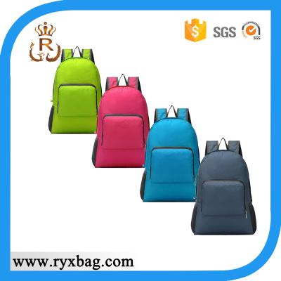 China Foldable backpack /Collapsible backpack / Accordion backpack for sale