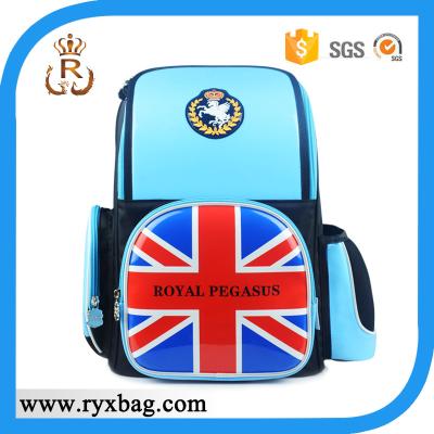 China Fashion UK flag PU school bag for sale