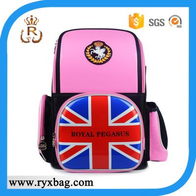 China PU Stylish UK Flag print backpack bags back to school Collection for sale