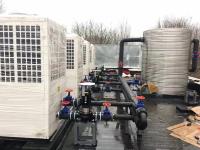 China 81.2 KW EVI low temperature air source heat pump for sale