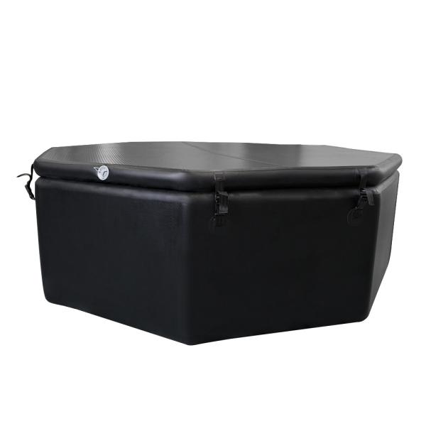 Quality Polygon Foldable Ice Bath Tub 3m Big Inflatable Pool For 2HP Chiller Capacity for sale