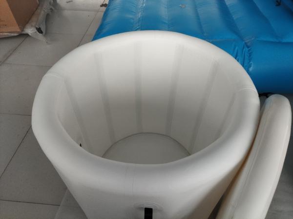 Quality Portable Vertical Round Ice Bath Barrel Outdoor Cold Plunge Tub for sale