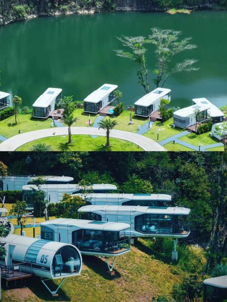 Quality Mobile Prefab Outdoor Office Pod Neutral Colors With Modern Design for sale