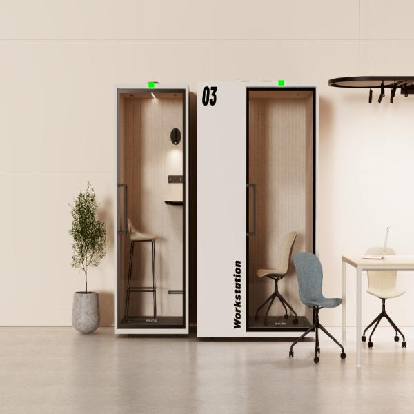 Quality Rectangular Soundproof Office Pod High Durability Easy To Assemble for sale